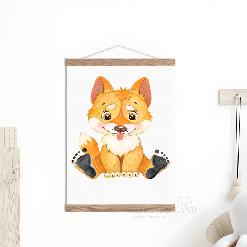 Personalised Baby Dingo Footprint Kit - Personalised Gifts & Cute ...